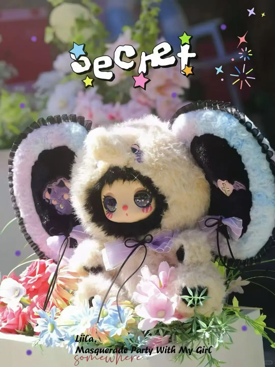 LILA 600% plush v3 Girlfriends' Makeup Party Blind box（various special ...