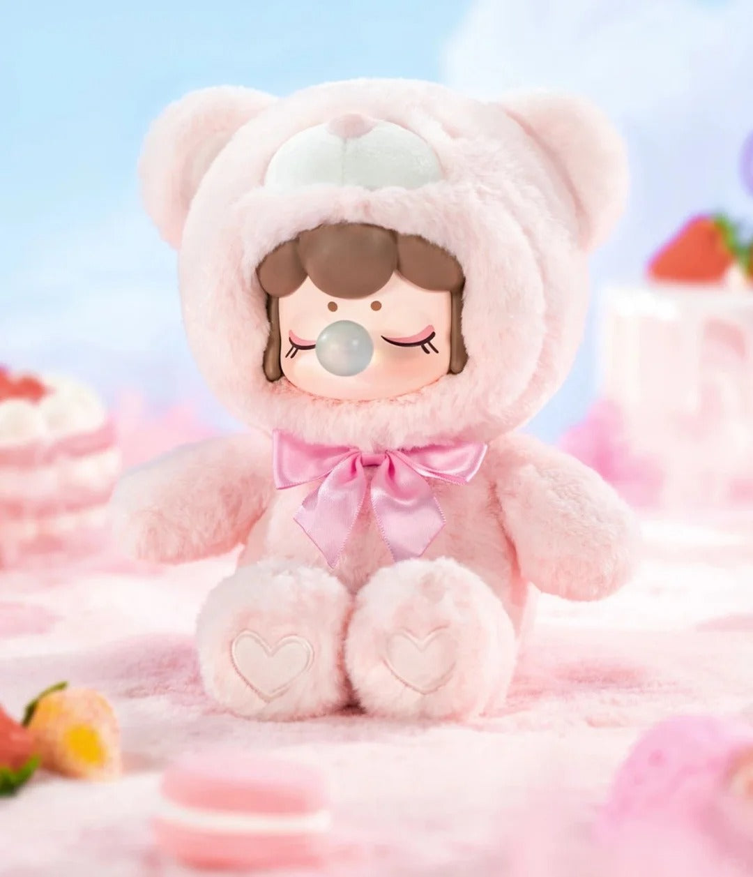 Nanci Chocolate Colorful Plush Bear – Jane Toys